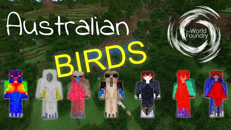 Australian Birds by The World Foundry | CHUNK - Minecraft Bedrock ...