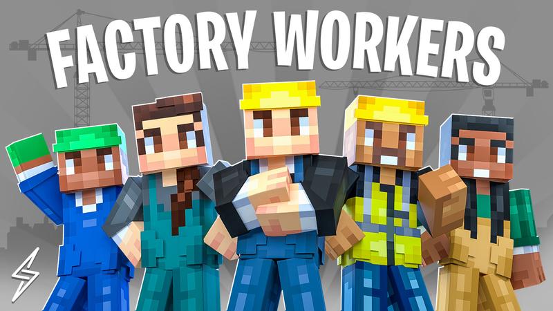 Factory Workers by ThunderAy | CHUNK - Minecraft Bedrock Marketplace ...
