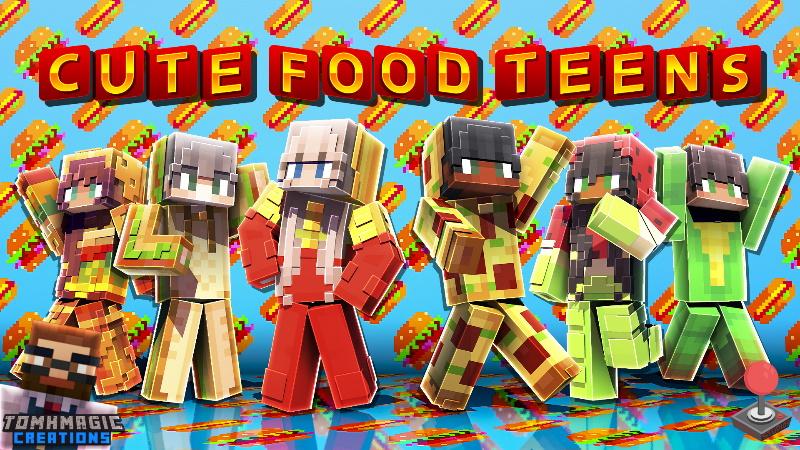 Cute Food Teens by Tomhmagic Creations | CHUNK - Minecraft Bedrock ...