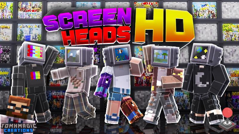 Screen Heads HD by Tomhmagic Creations | CHUNK - Minecraft Bedrock ...