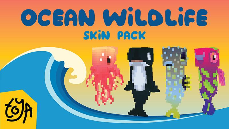 Ocean Wildlife Skin Pack by Toya | CHUNK - Minecraft Bedrock ...