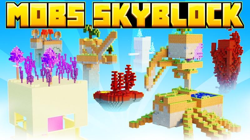 Mobs Skyblock by Tristan Productions | CHUNK - Minecraft Bedrock Marketplace Explorer