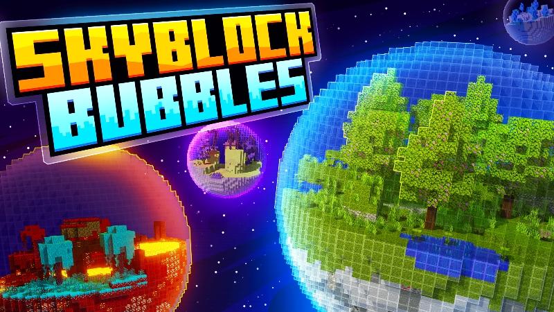 Skyblock Bubbles von Tristan Productions | CHUNK - Minecraft Bedrock Marketplace Explorer