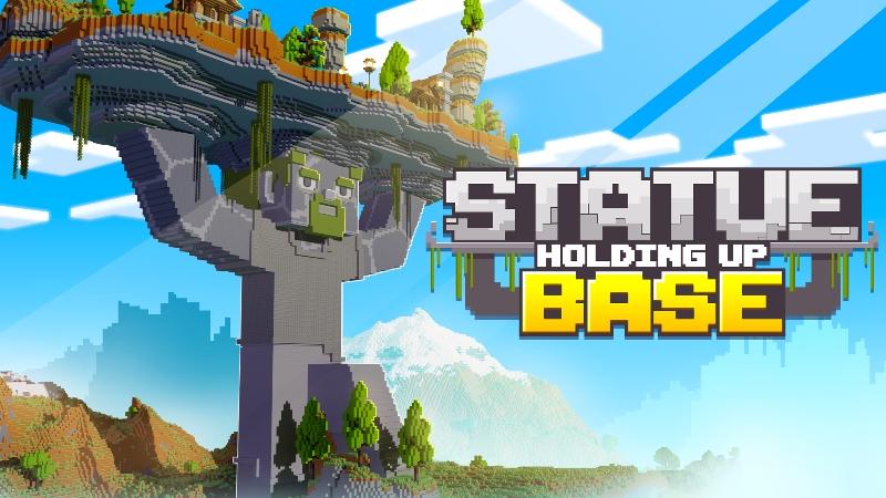 Statue Holding Up Base by Tristan Productions | CHUNK - Minecraft Bedrock Marketplace Explorer