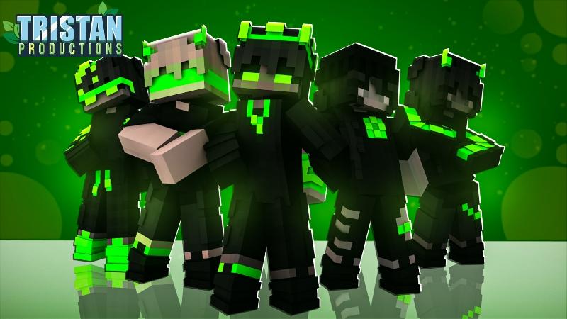 Toxic Green by Tristan Productions | CHUNK - Minecraft Bedrock ...