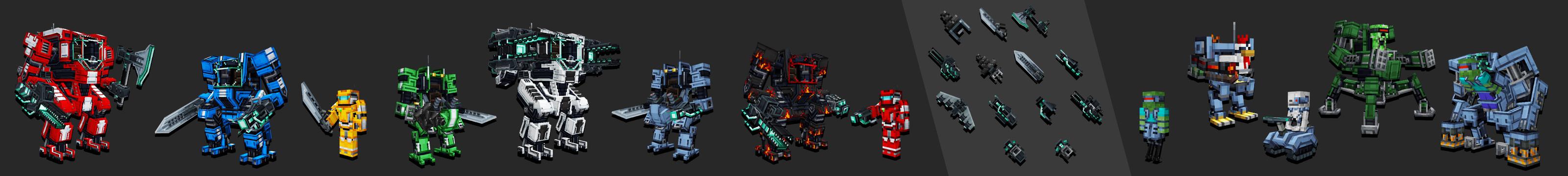 Mech Suit Expansion by Tsunami Studios | CHUNK - Minecraft Bedrock ...