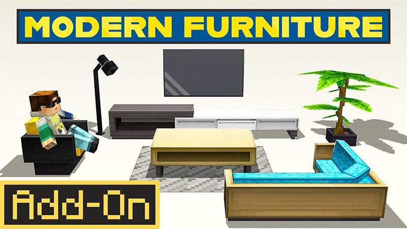Modern Furniture Add-On by Tsunami Studios | CHUNK - Minecraft Bedrock ...