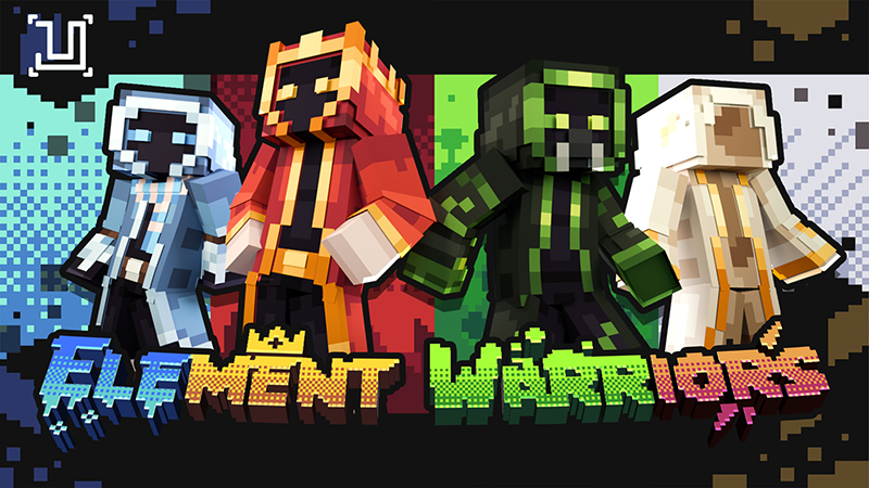 Element Warriors by UnderBlocks Studios | CHUNK - Minecraft Bedrock Marketplace Explorer
