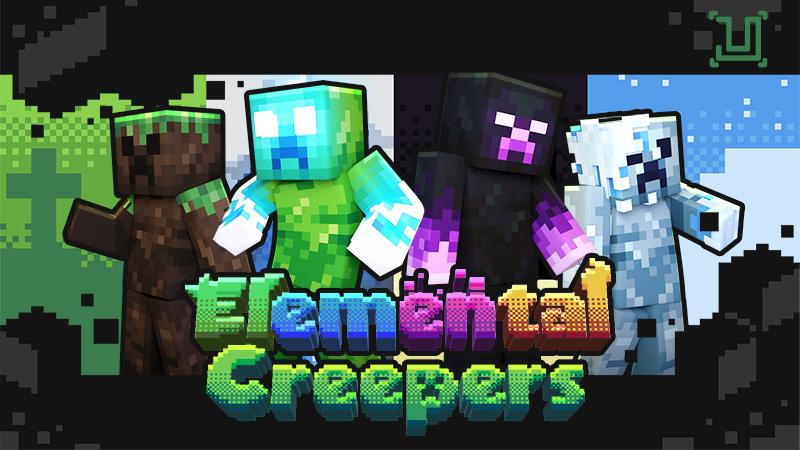 Elemental Creepers by UnderBlocks Studios | CHUNK - Minecraft Bedrock Marketplace Explorer