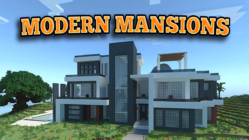 Modern Mansions by Unique Arts | CHUNK - Minecraft Bedrock Marketplace ...