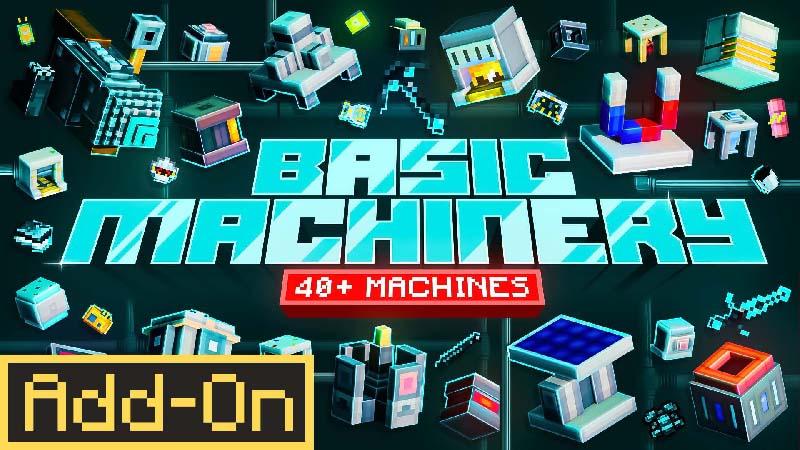 Basic Machinery by Vatonage | CHUNK - Minecraft Bedrock Marketplace ...