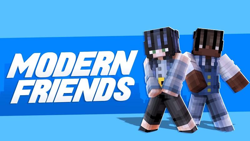 Modern Friends by Vertexcubed | CHUNK - Minecraft Bedrock Marketplace ...