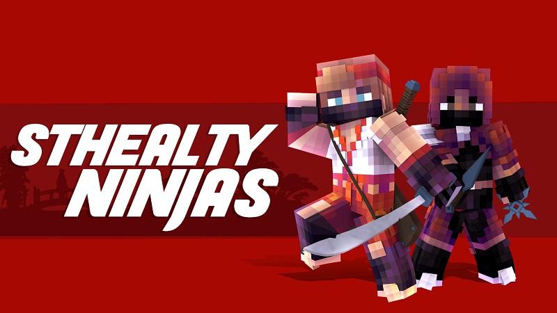 Stealthy Ninjas by Vertexcubed | CHUNK - Minecraft Bedrock Marketplace Explorer