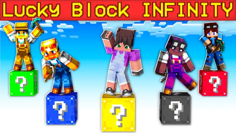 Lucky Block INFINITY by Volcano | CHUNK - Minecraft Bedrock Marketplace ...