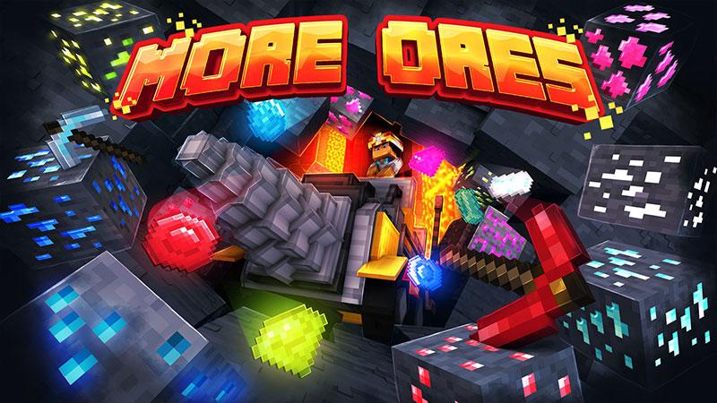 More Ores by Volcano | CHUNK - Minecraft Bedrock Marketplace Explorer