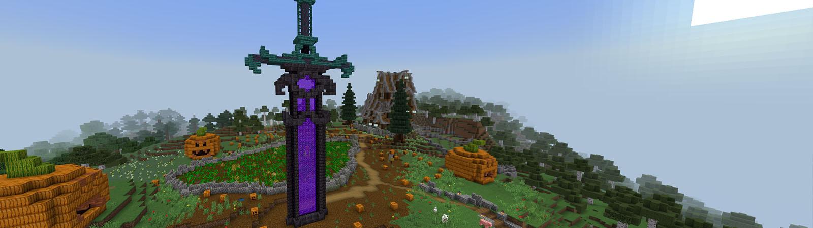Nether Sword Portal by VoxelBlocks | CHUNK - Minecraft Bedrock ...