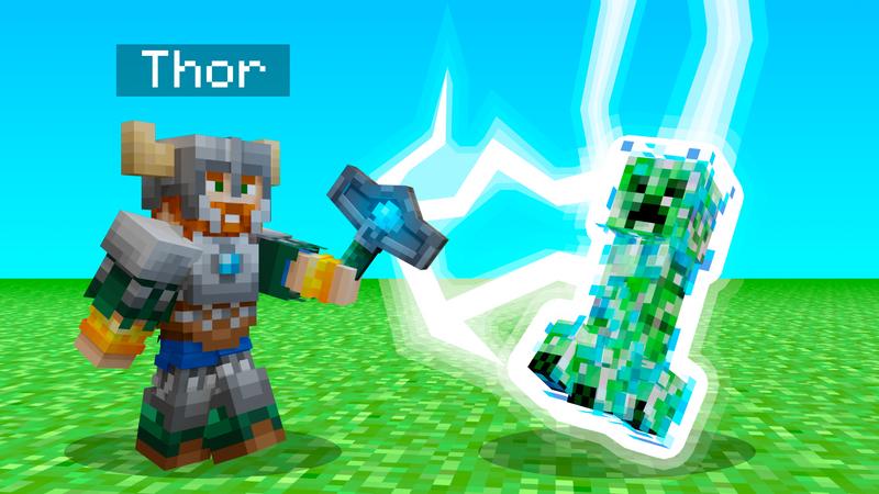 Thor by VoxelBlocks | CHUNK - Minecraft Bedrock Marketplace Explorer