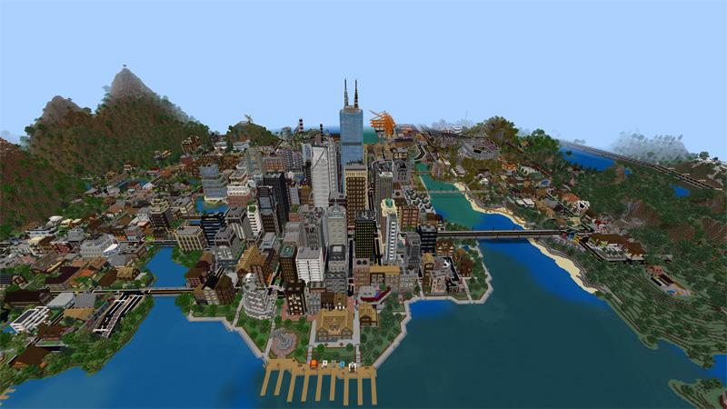 City of Newisle by Waypoint Studios | CHUNK - Minecraft Bedrock ...