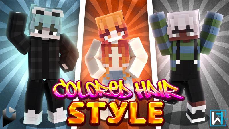 Colored Hair Style by Waypoint Studios | CHUNK - Minecraft Bedrock ...
