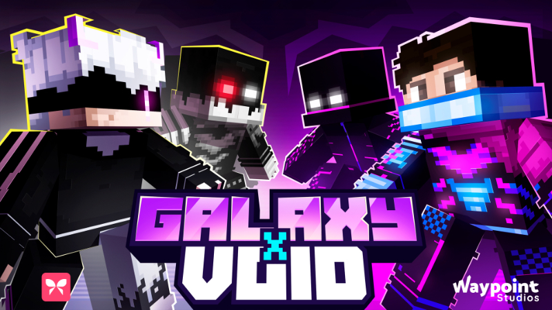 Galaxy x Void by Waypoint Studios | CHUNK - Minecraft Bedrock Marketplace Explorer