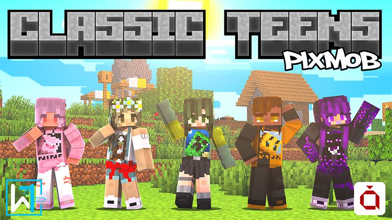 Pixmob Classic Teens by Waypoint Studios | CHUNK - Minecraft Bedrock ...