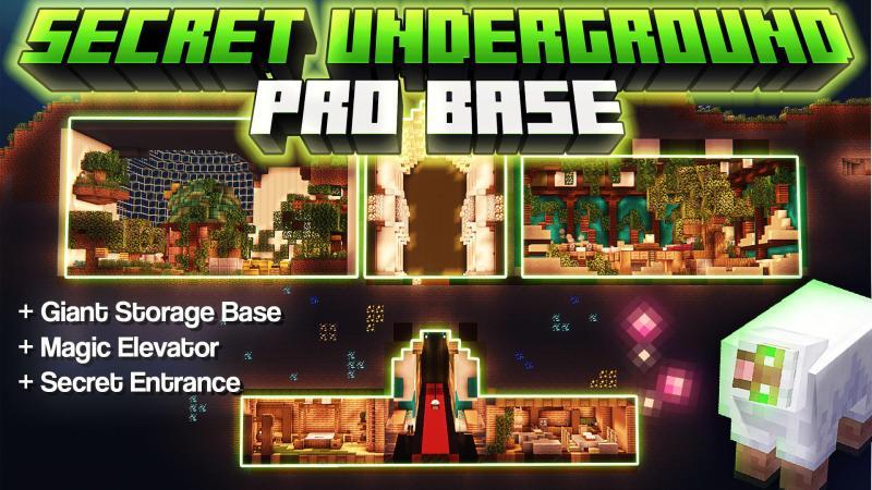Secret Underground Pro Base by Waypoint Studios | CHUNK - Minecraft ...