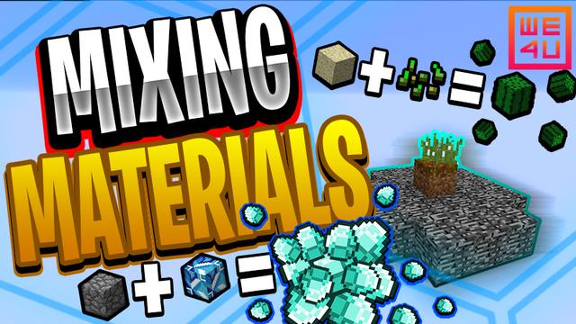 Mixing Materials by We4u | CHUNK - Minecraft Bedrock Marketplace Explorer