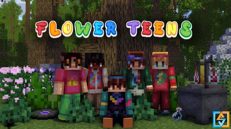 Flower teens by WildPhire | CHUNK - Minecraft Bedrock Marketplace Explorer