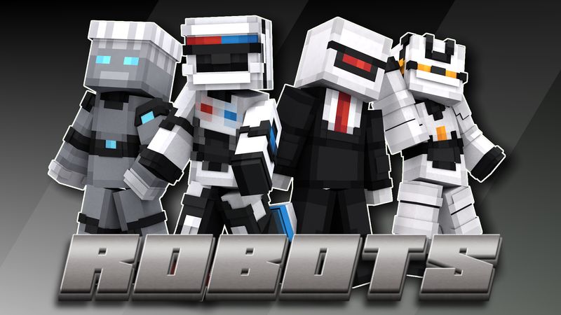 Robots by WildPhire | CHUNK - Minecraft Bedrock Marketplace Explorer