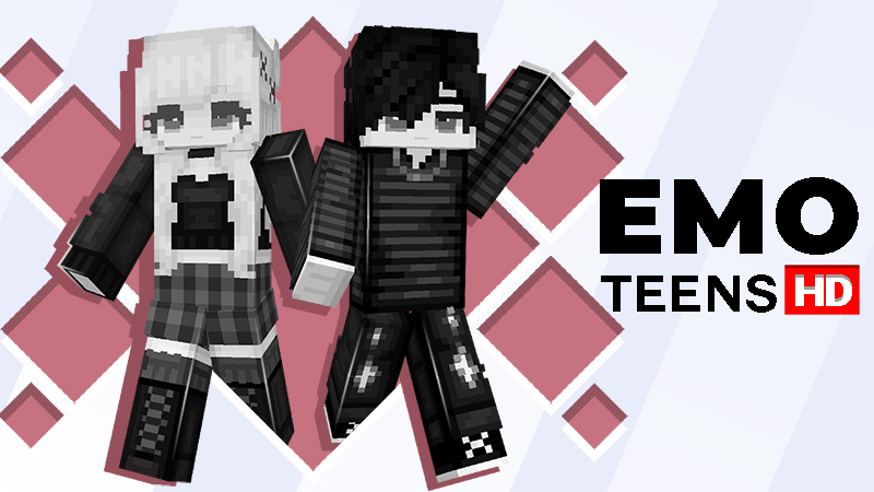 Emo Teens HD by Wonder | CHUNK - Minecraft Bedrock Marketplace Explorer