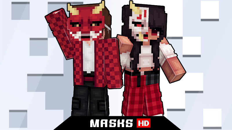 Masks HD by Wonder | CHUNK - Minecraft Bedrock Marketplace Explorer