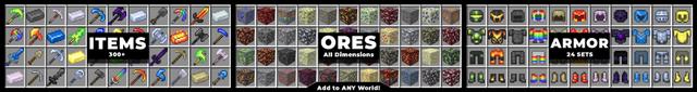More Ores Tools Armor Add-On by Wonder | CHUNK - Minecraft Bedrock ...