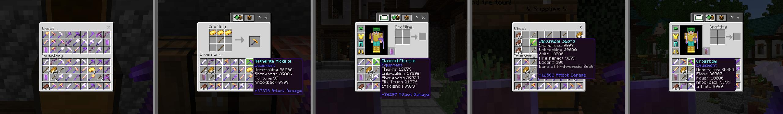 Overpowered Tools by Wonder | CHUNK - Minecraft Bedrock Marketplace ...