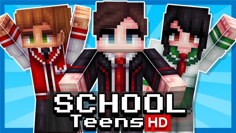 School Teens HD by Wonder | CHUNK - Minecraft Bedrock Marketplace Explorer