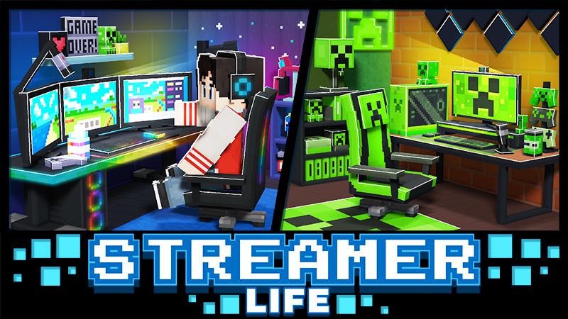Streamer Life by Wonder | CHUNK - Minecraft Bedrock Marketplace Explorer