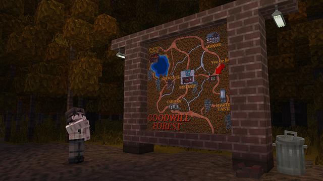 SLENDER Horror Map by Xmrvizzy | CHUNK - Minecraft Bedrock Marketplace ...