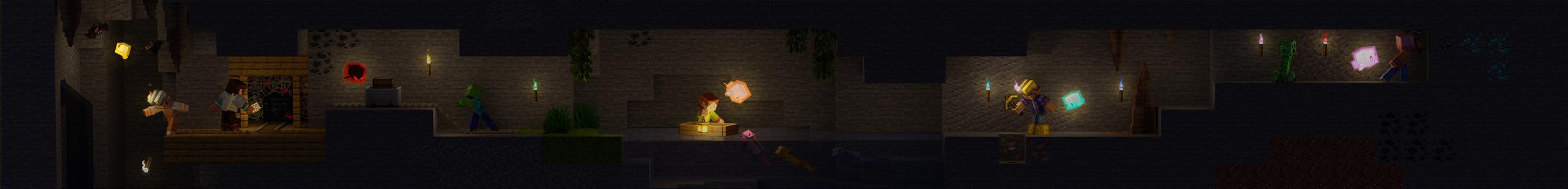 DYNAMIC LIGHT Add-On by XP GAMES | CHUNK - Minecraft Bedrock ...