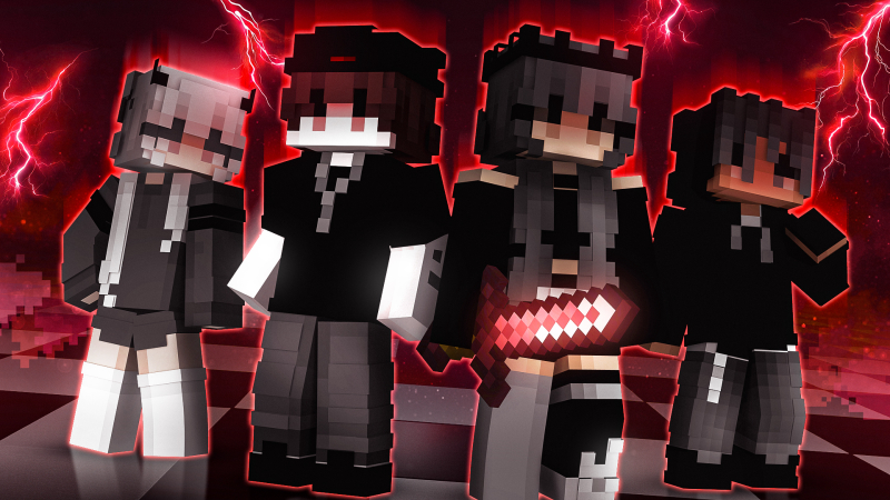 Dark Gray Demons by Yeggs | CHUNK - Minecraft Bedrock Marketplace Explorer