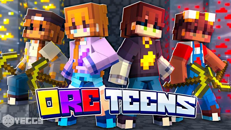 Ore Teens by Yeggs | CHUNK - Minecraft Bedrock Marketplace Explorer