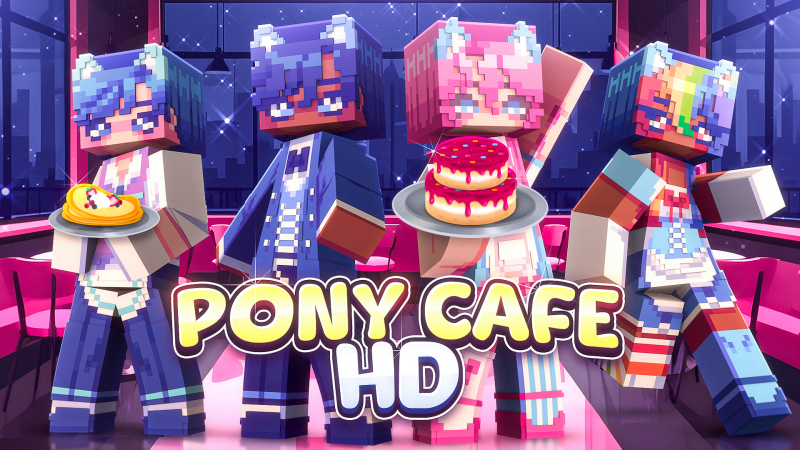 Pony Cafe HD by Yeggs | CHUNK - Minecraft Bedrock Marketplace Explorer