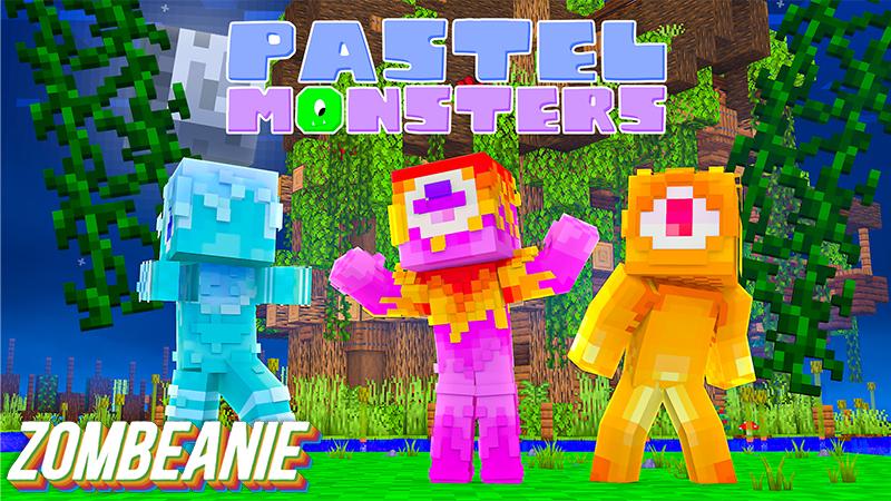 Pastel Monsters by Zombeanie | CHUNK - Minecraft Bedrock Marketplace ...