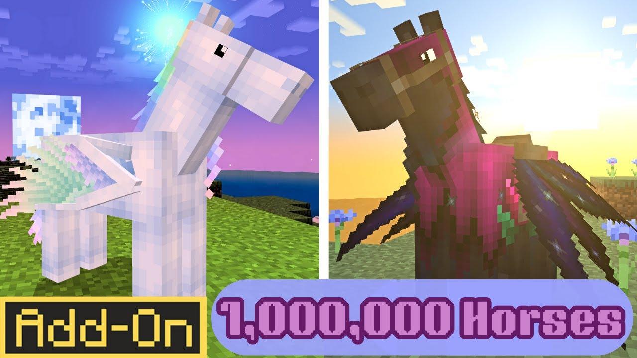 1,000,000 Horses! by Cynosia | CHUNK - Minecraft Bedrock Marketplace ...