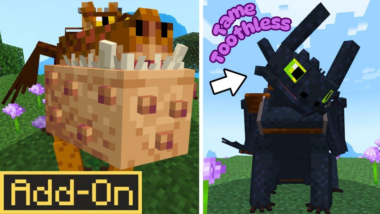 How to Train Your Dragon Add-On by Gamemode One | CHUNK - Minecraft ...
