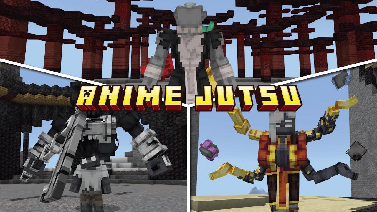 ANIME JUTSU Add-On by Kubo Studios | CHUNK - Minecraft Bedrock ...