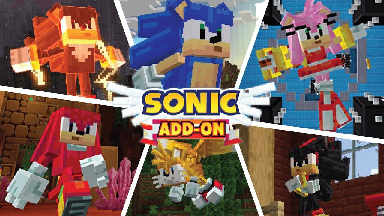 Sonic Add-On by Gamemode One | CHUNK - Minecraft Bedrock Marketplace ...