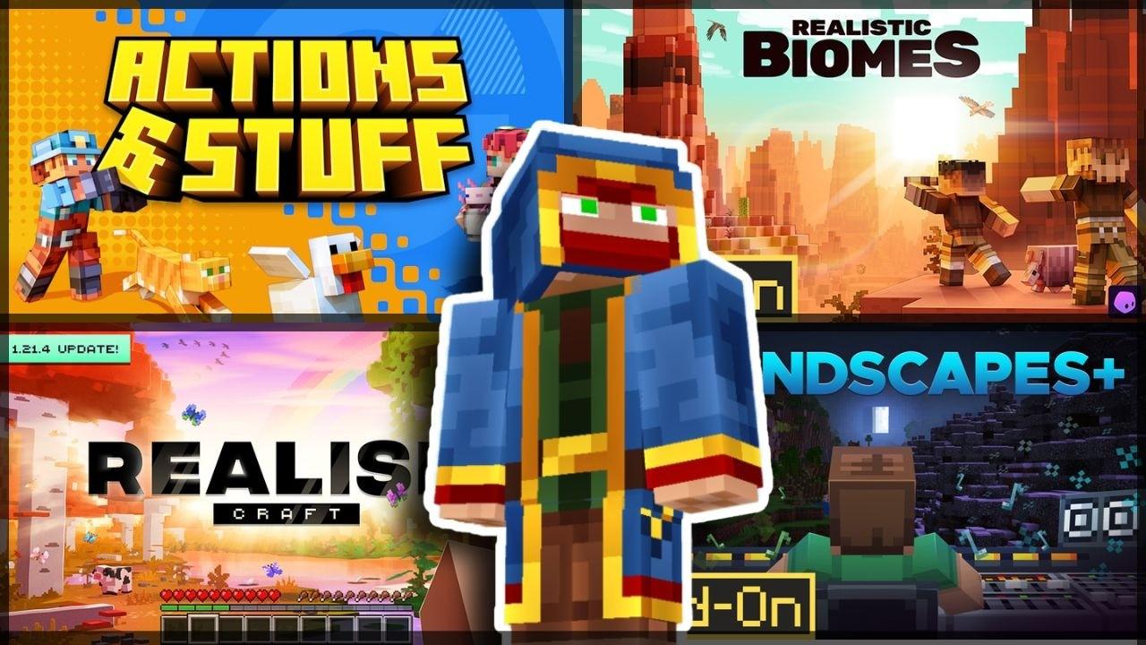 Realistic Biomes Add-On by Oreville Studios | CHUNK - Minecraft Bedrock ...