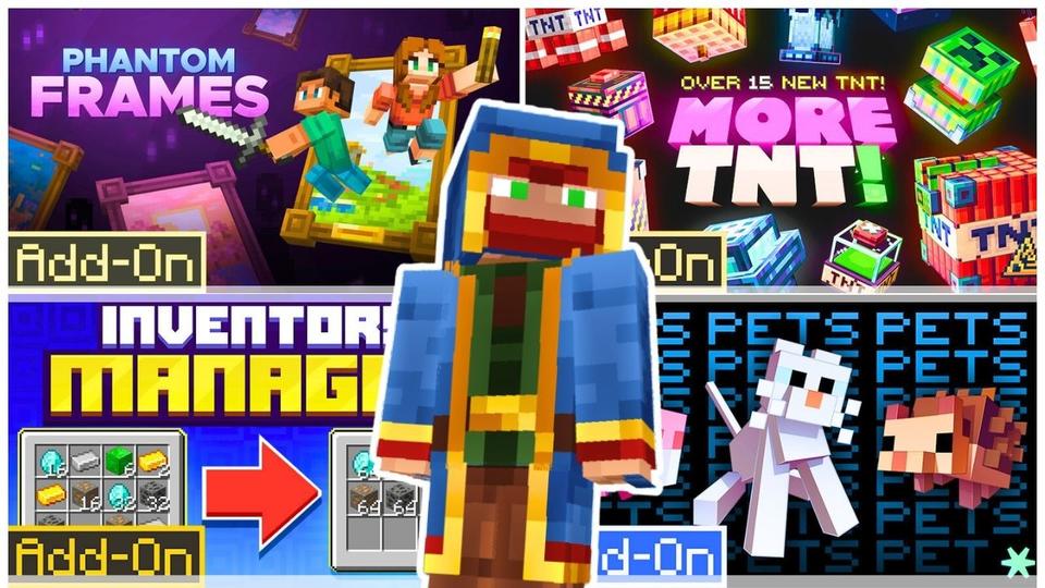 Phantom Frames Add-On by The Hive | CHUNK - Minecraft Bedrock ...